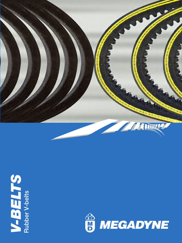 MD - Manu - V - Belt - Web - en - V-Belt Varisect | PDF | Tire | Materials