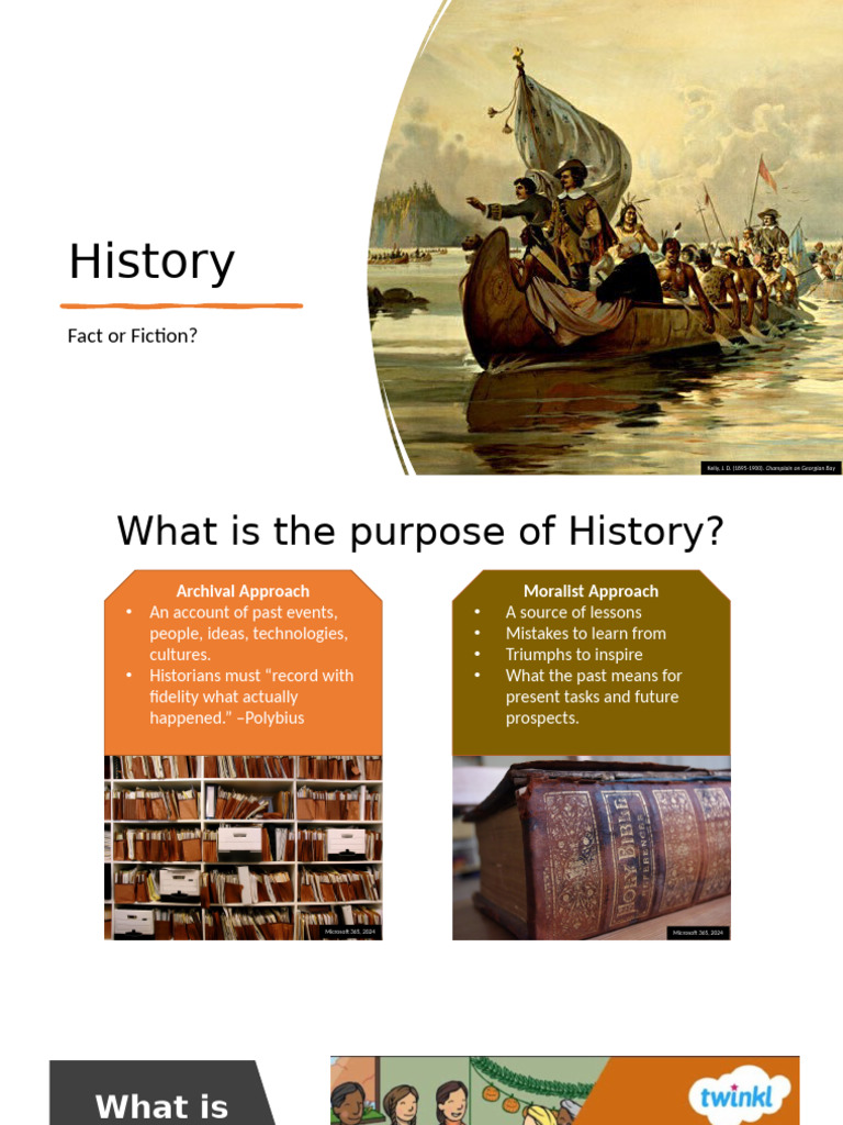 History - Fact or Fiction | PDF | Historian | Narrative