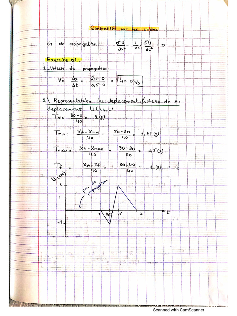 Corr TD Physique 4 2020 | PDF