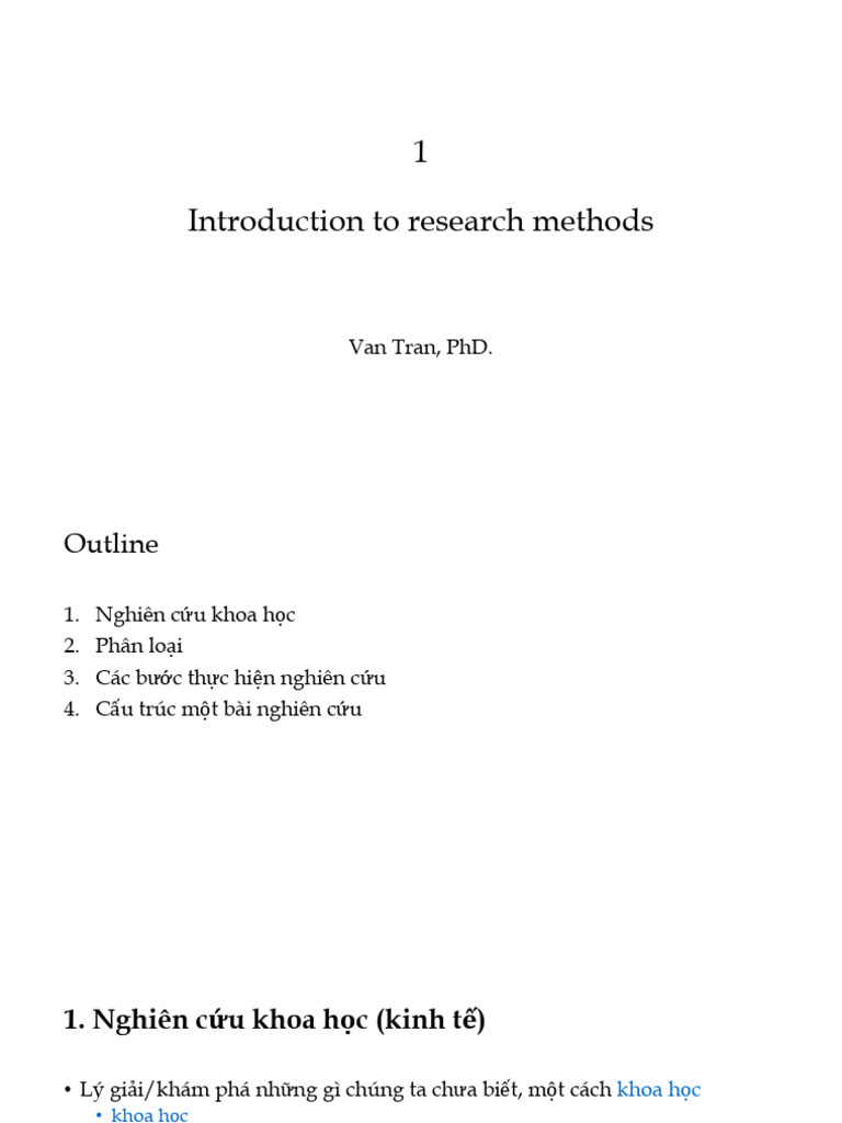 1 Research Methods | PDF