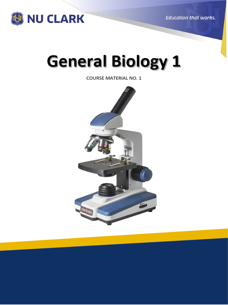 General Biology 1 - CM1 - Basic Micros | PDF | Microscope | Electron ...