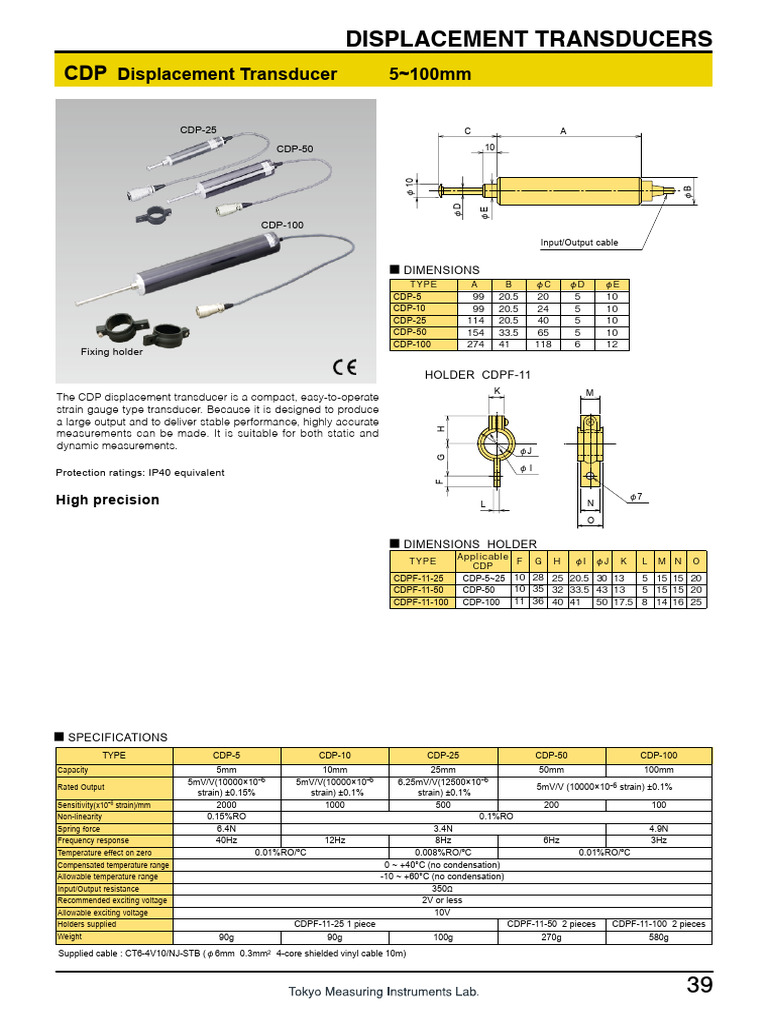 CDP | PDF | Manufactured Goods | Metrology