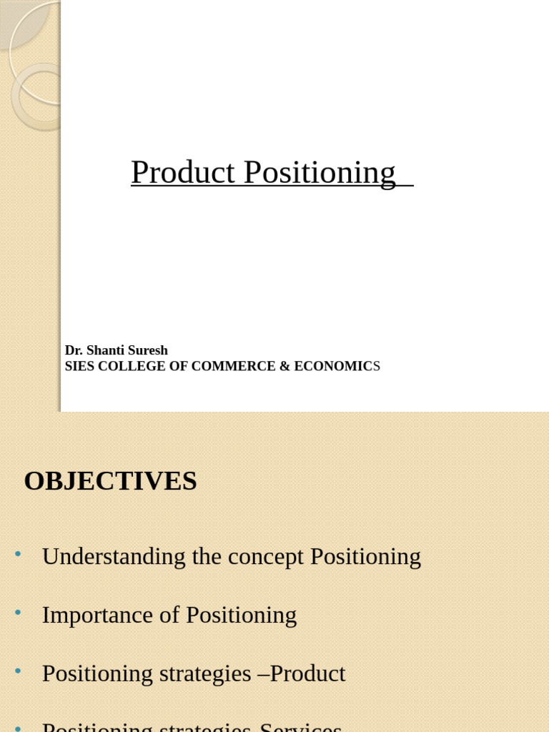 Positioning | PDF | Brand