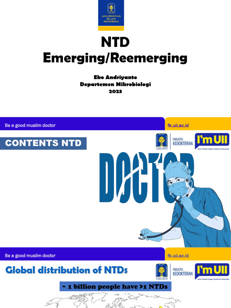 Kuliah NTD Emerging-Reemerging Disease 2023 | PDF | Anthrax | Bacillus