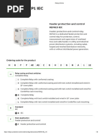 REF615 V4.0 ANSI Configuration D REF615 V4.0 ANSI Configuration D | PDF ...