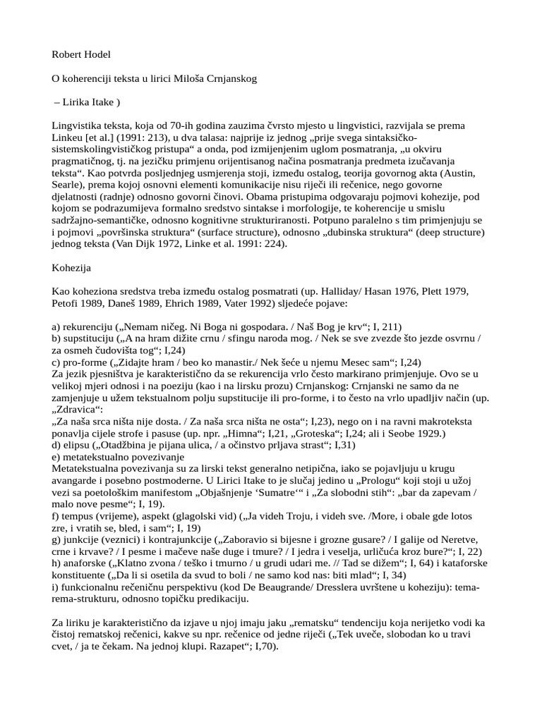Robert Hodel | PDF