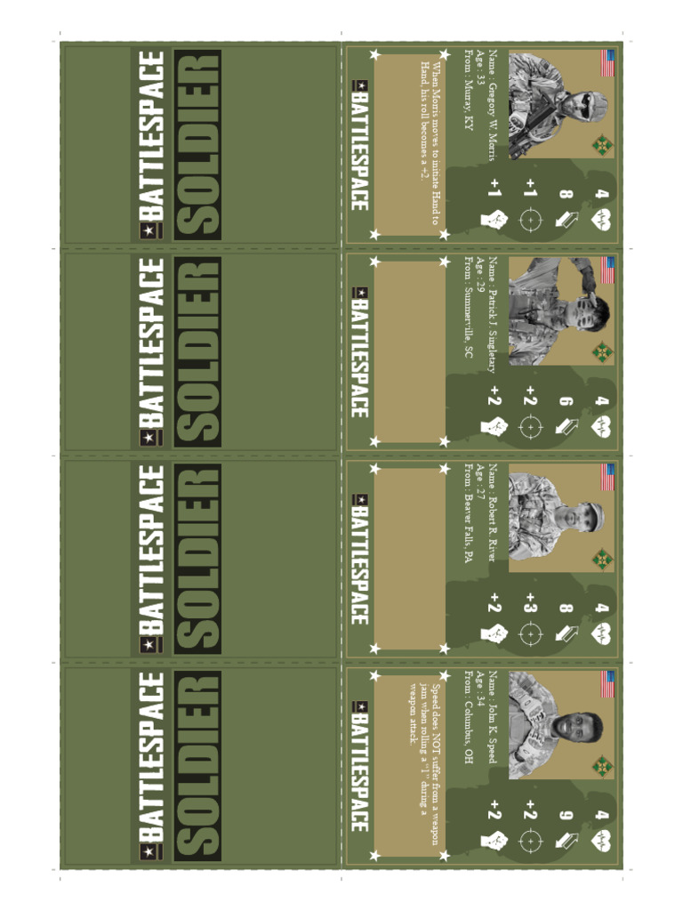 Soldier Cards - Cleaned Vectors - v1 - PRINT COLOR | PDF