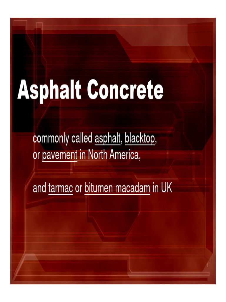 10 Asphalt Concrete | PDF | Road Surface | Concrete