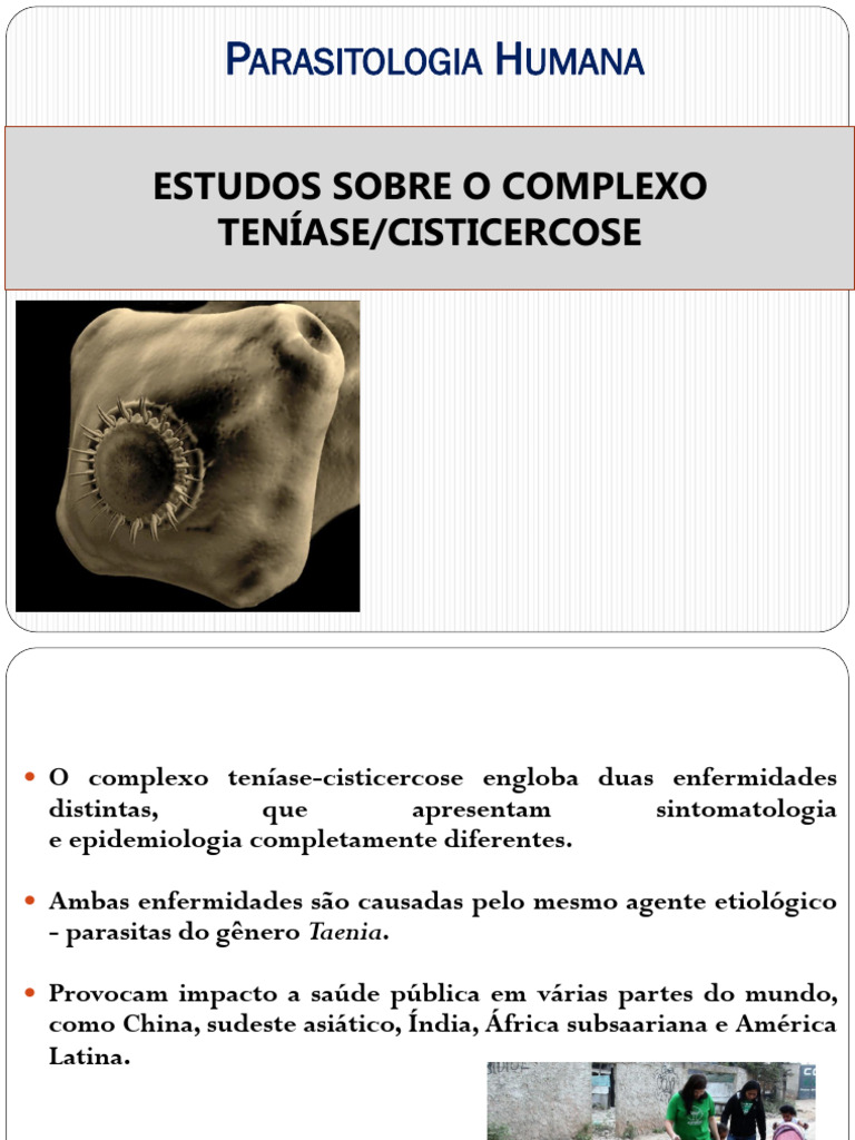 Teníase e Cisticercose: Impactos e Tratamento | PDF | Especialidades ...