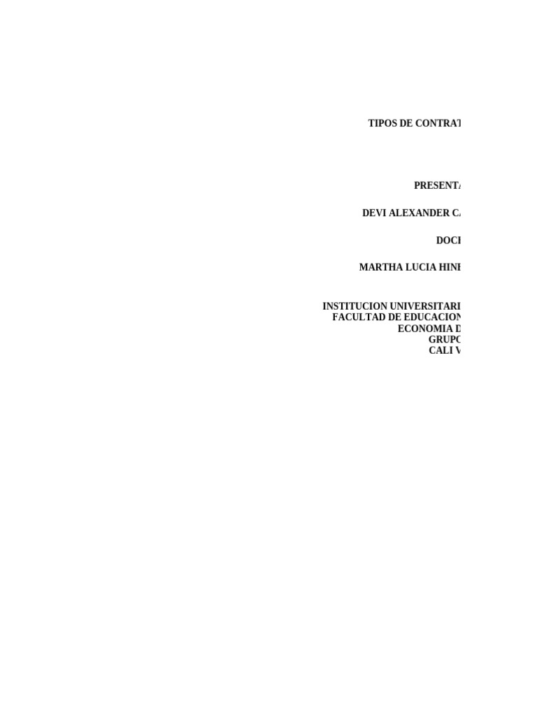 ADM TALENTO H Cuadro Comp. Contratos | PDF | Derecho laboral | Salario