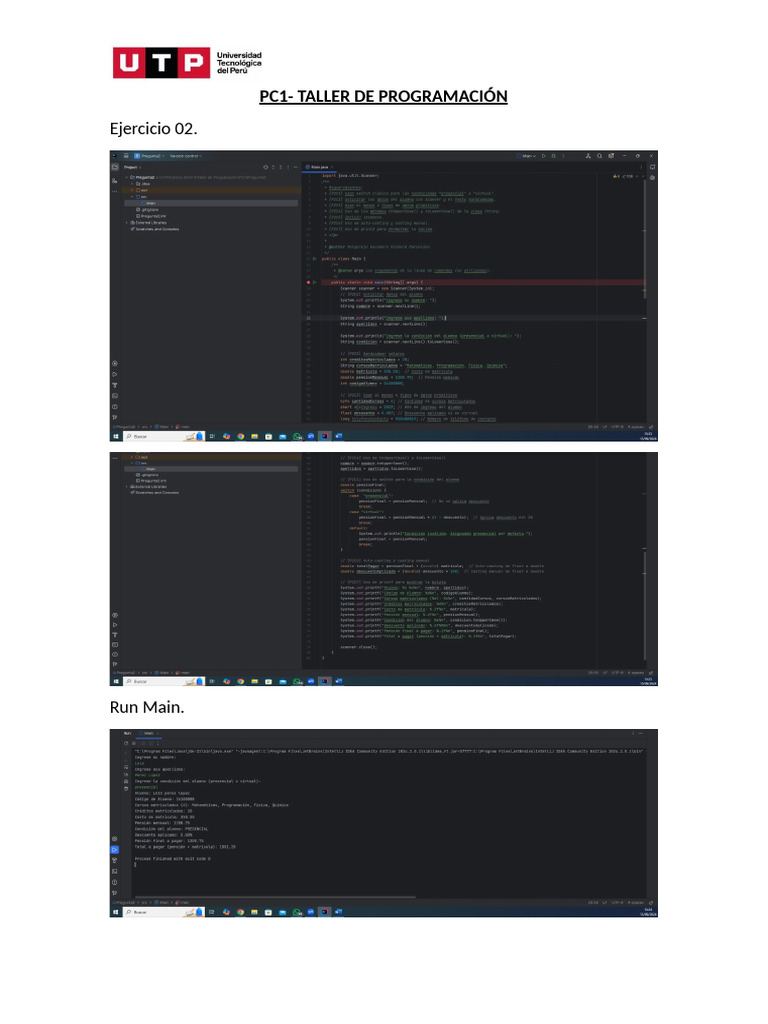PC1. Ejercicio02 | PDF