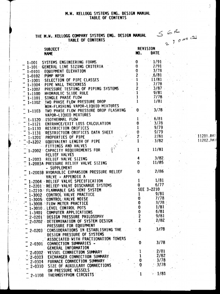 Kellogg_system Eng. Design Manual | PDF