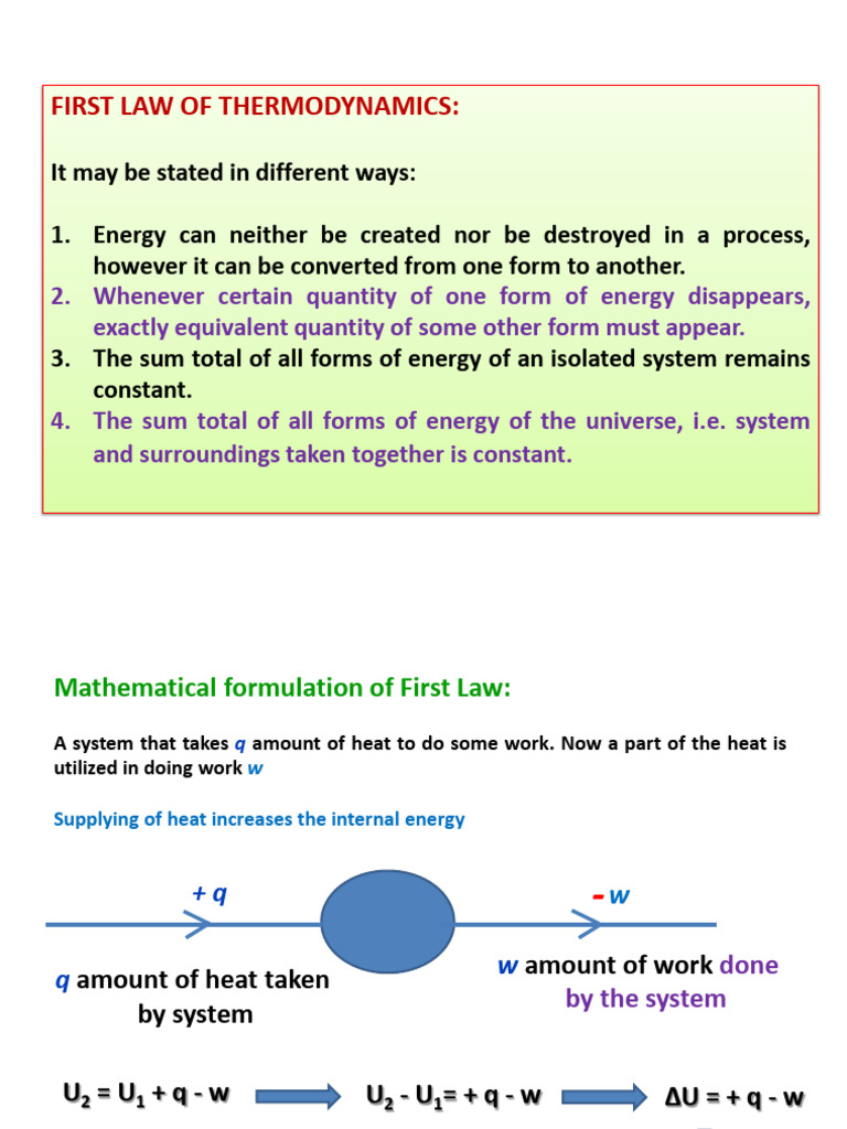 Gibbs-Duhem and Free Energy Concepts | PDF | Gibbs Free Energy | Heat