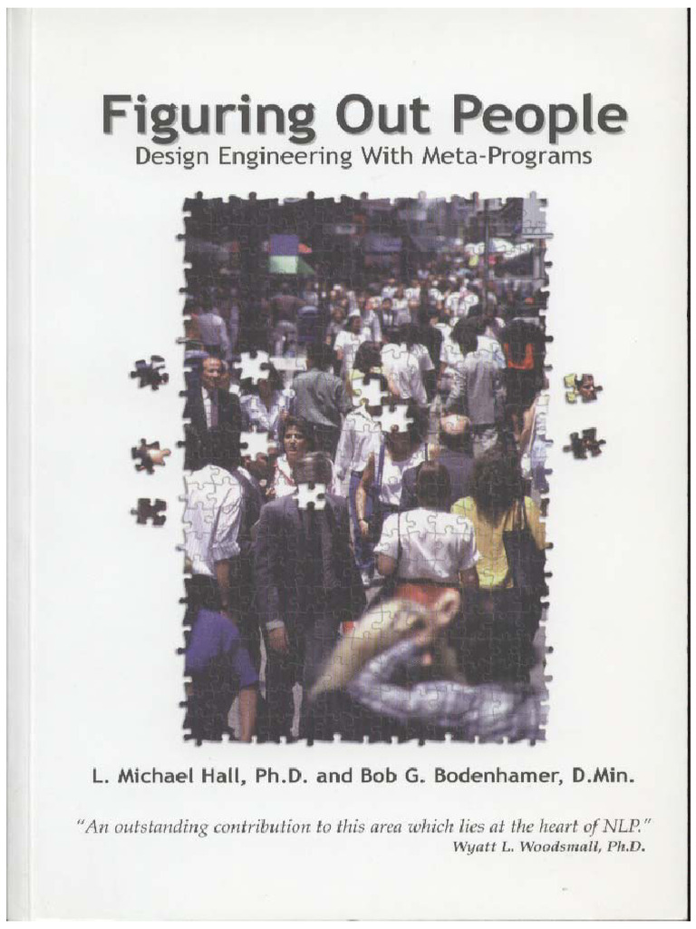Michael Hall - Figuring Out People (NLP Metaprograms) | PDF