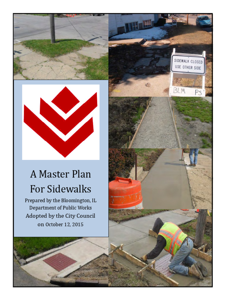 A Masterplan for Sidewalks | PDF | Americans With Disabilities Act Of 1990 | Sidewalk