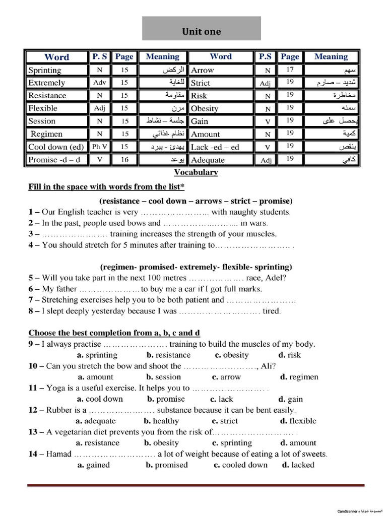 grade 8 first term (5) - Copy | PDF