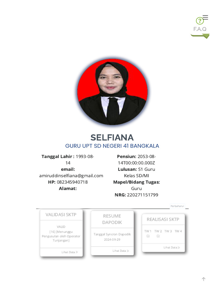 Selfiana INFO GTK | PDF