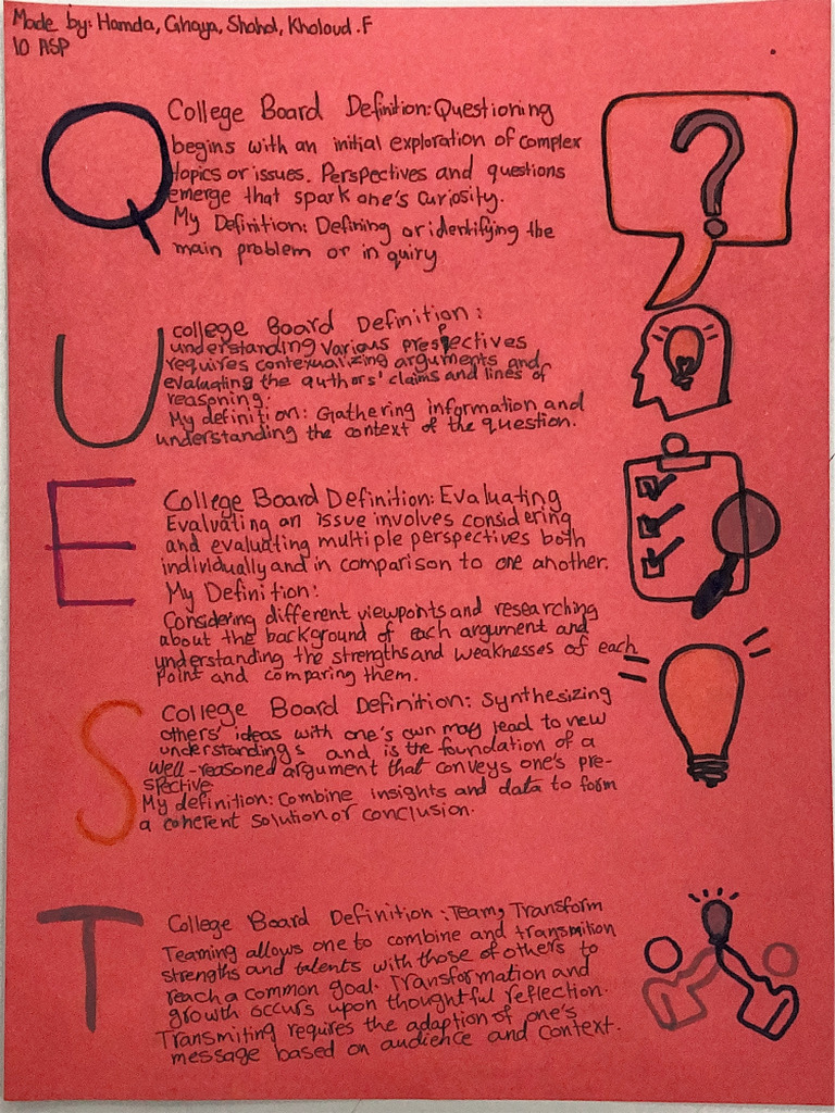 Quest Frame Work | PDF