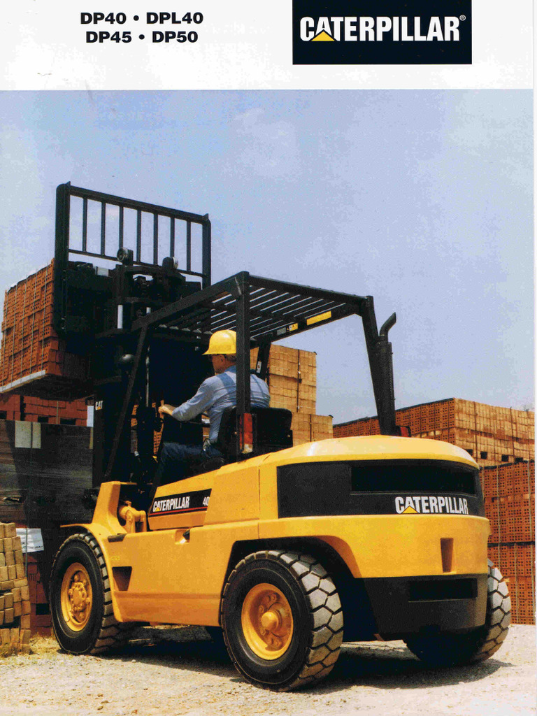 catalogo caterpillar DP 40 - 45 - 50 | PDF
