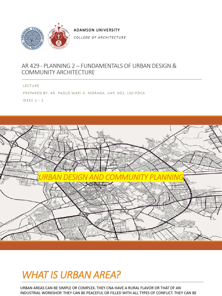 Planning2-Lecture 2 | PDF | Urban Design | Identity (Social Science)