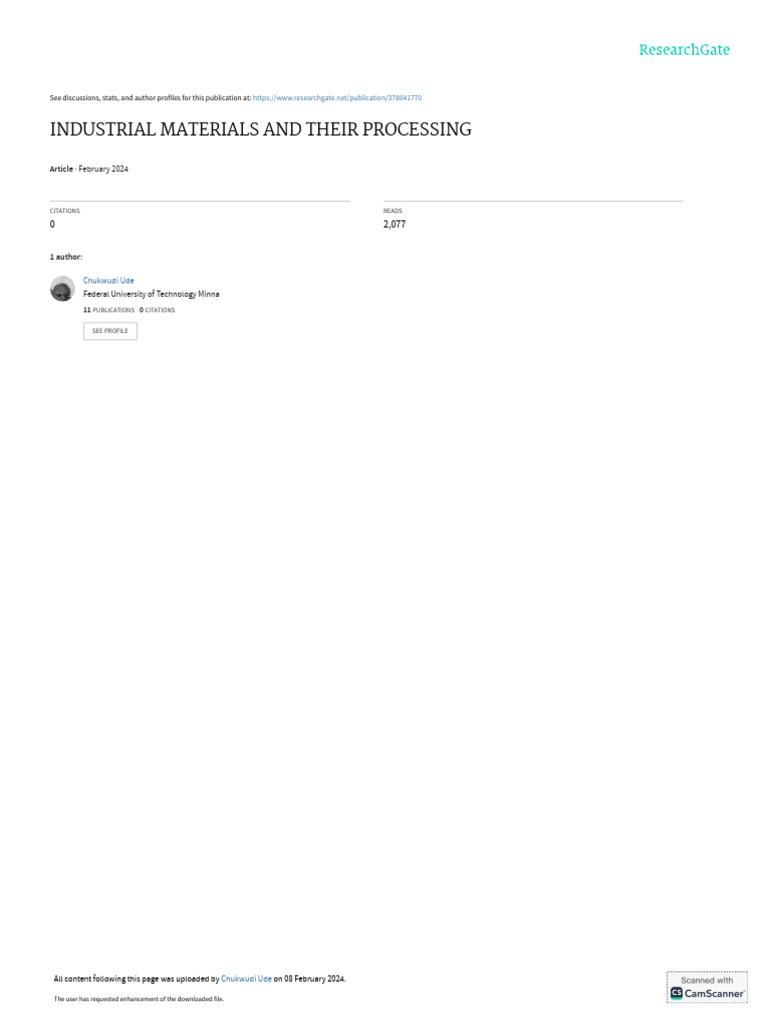 IE211 Industrial Materials and Processes | PDF | Glasses | Construction