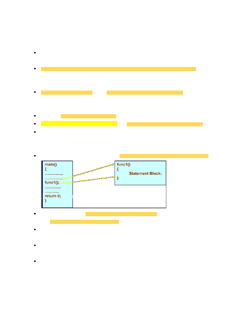 Functions | PDF | Parameter (Computer Programming) | Data Type