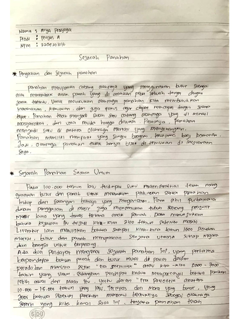 Panahan Arya p | PDF