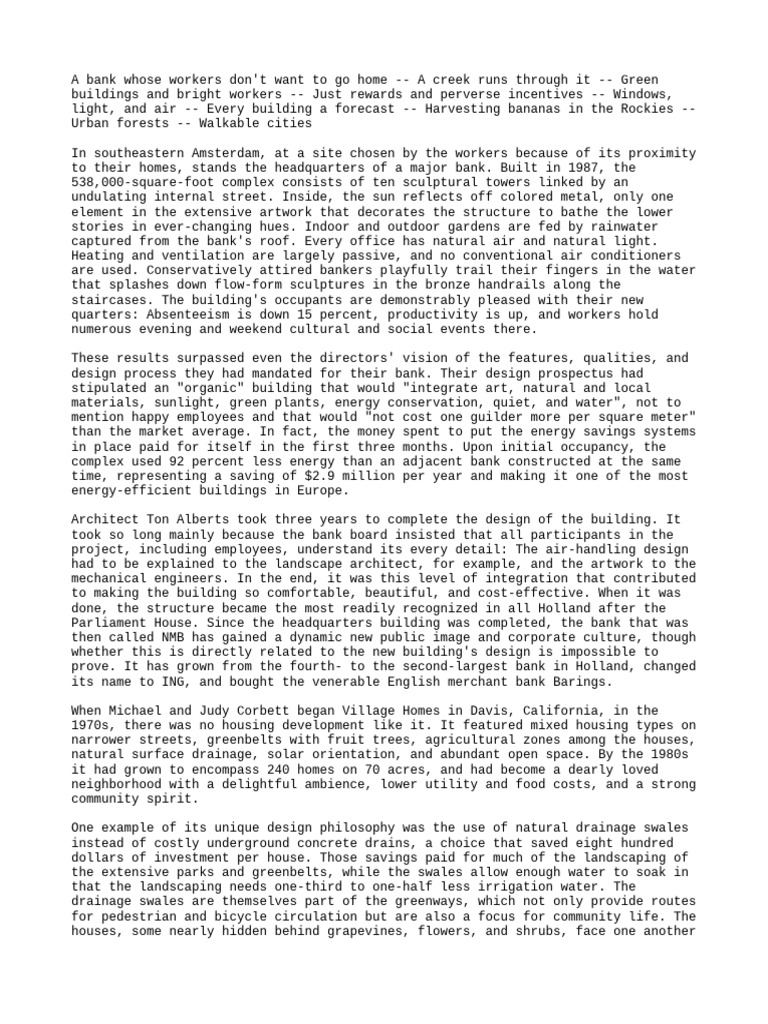 Building Blocks | PDF | Energy Conservation