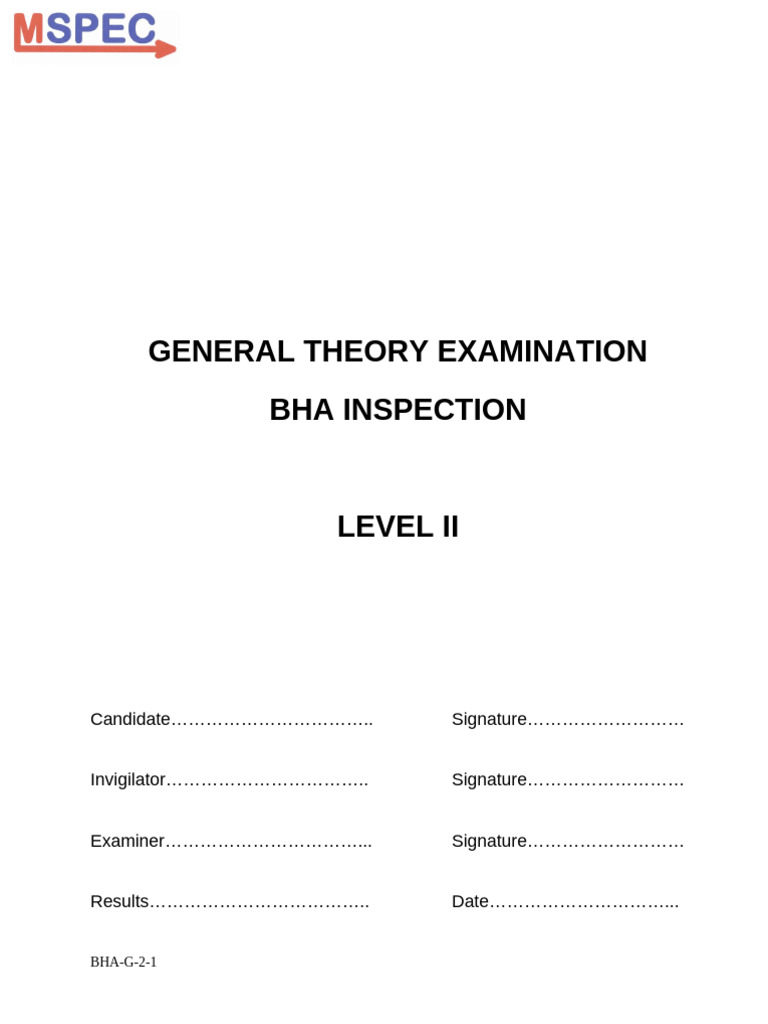 BHA-G-2-4 | PDF | Strength Of Materials | Bending
