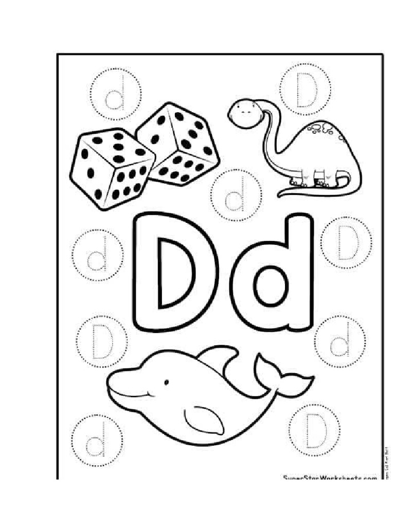 Alphabet Colouring | PDF