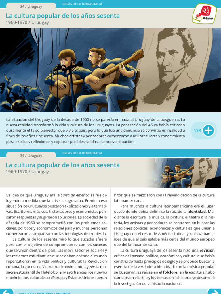 La Cultura Popular de Los Anos Sesenta | PDF | Uruguay | America latina