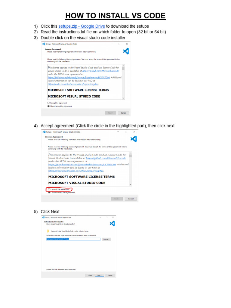 How To Install VS Code | PDF | Computers