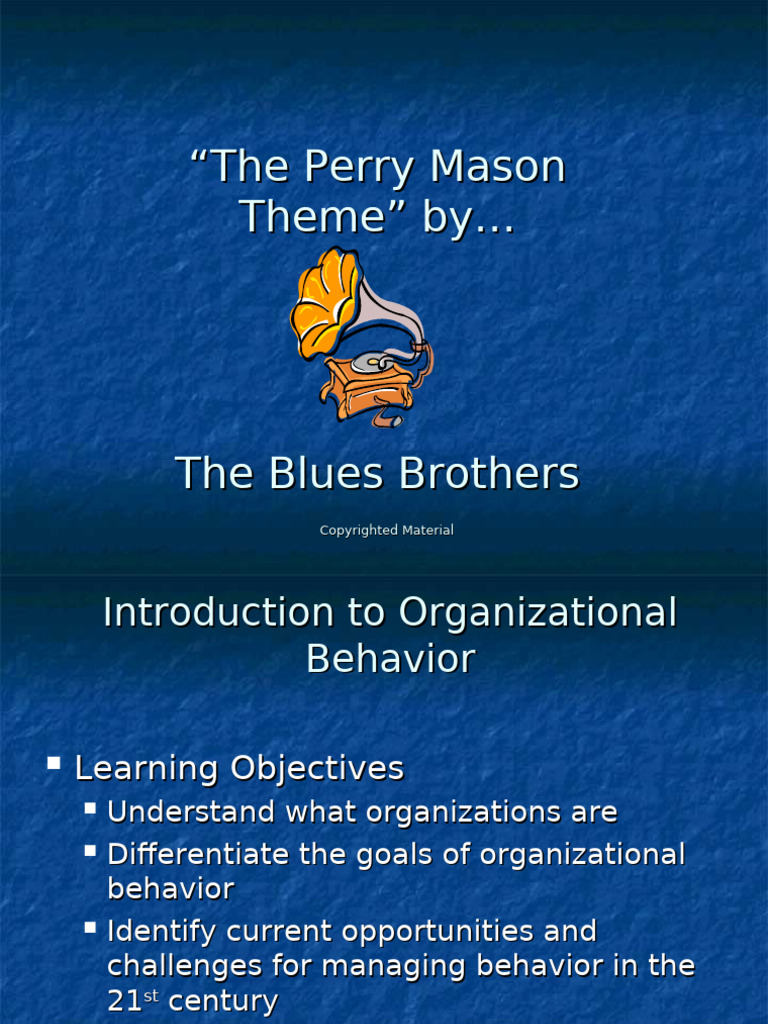 Intro To OB - General Information | PDF | Knowledge | Employment