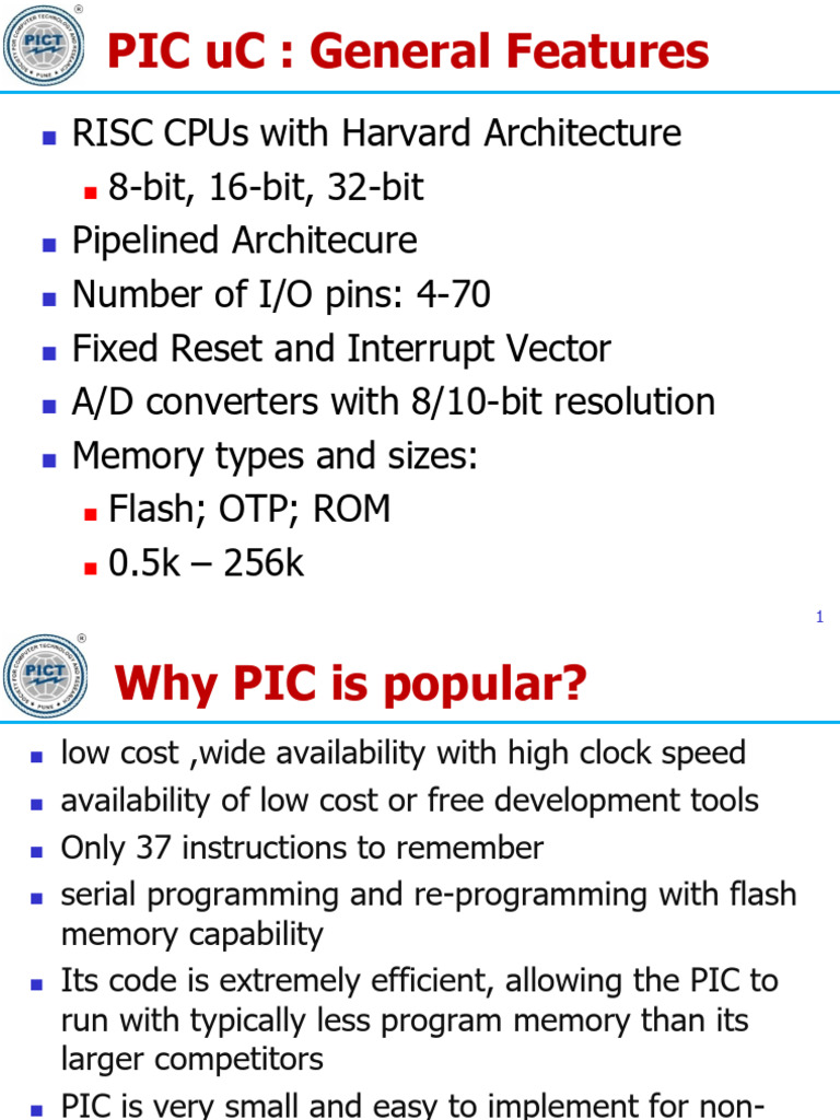 MC-PIC-new | PDF | Microcontroller | Integrated Circuit