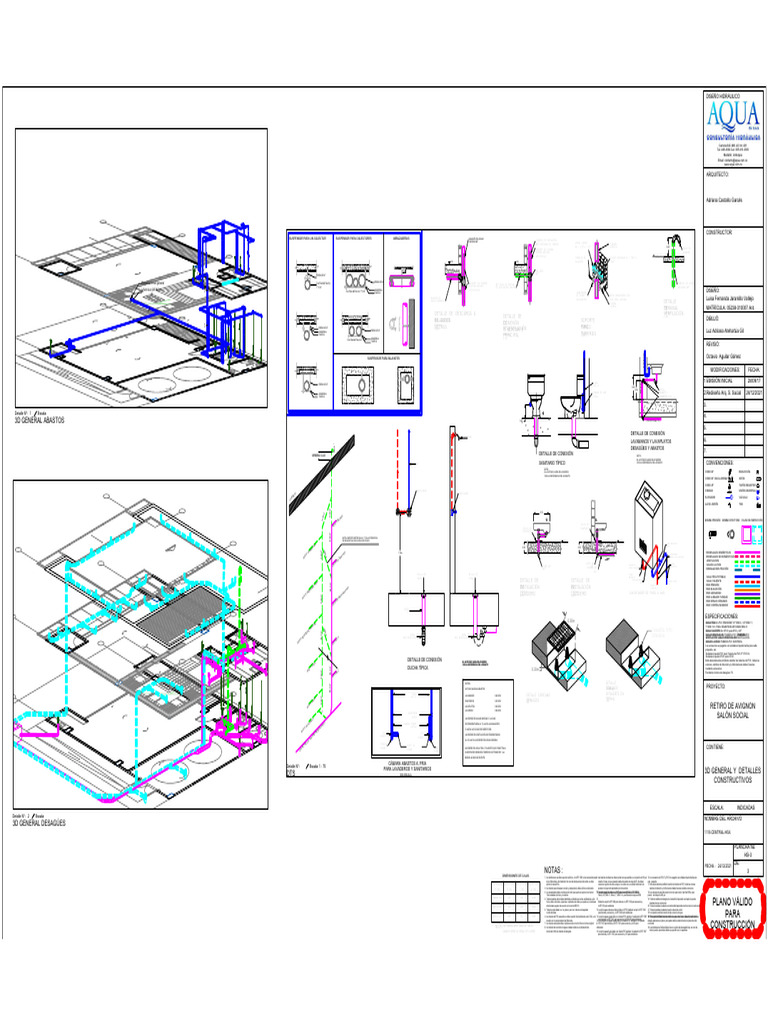 1115-211224-Plano - HS-3 - 3D GENERAL Y DETALLES CONSTRUCTIVOS-Layout1 | PDF