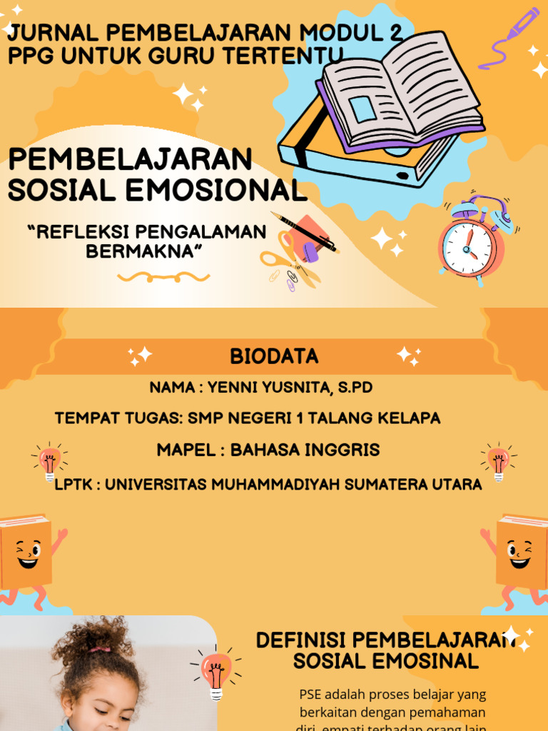 Jurnal Pembelajaran Modul 2 Sosial Emosional | PDF | Kesehatan Holistik