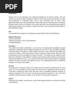 Ishihara Test Sheet | PDF | Image Processing | Ophthalmology