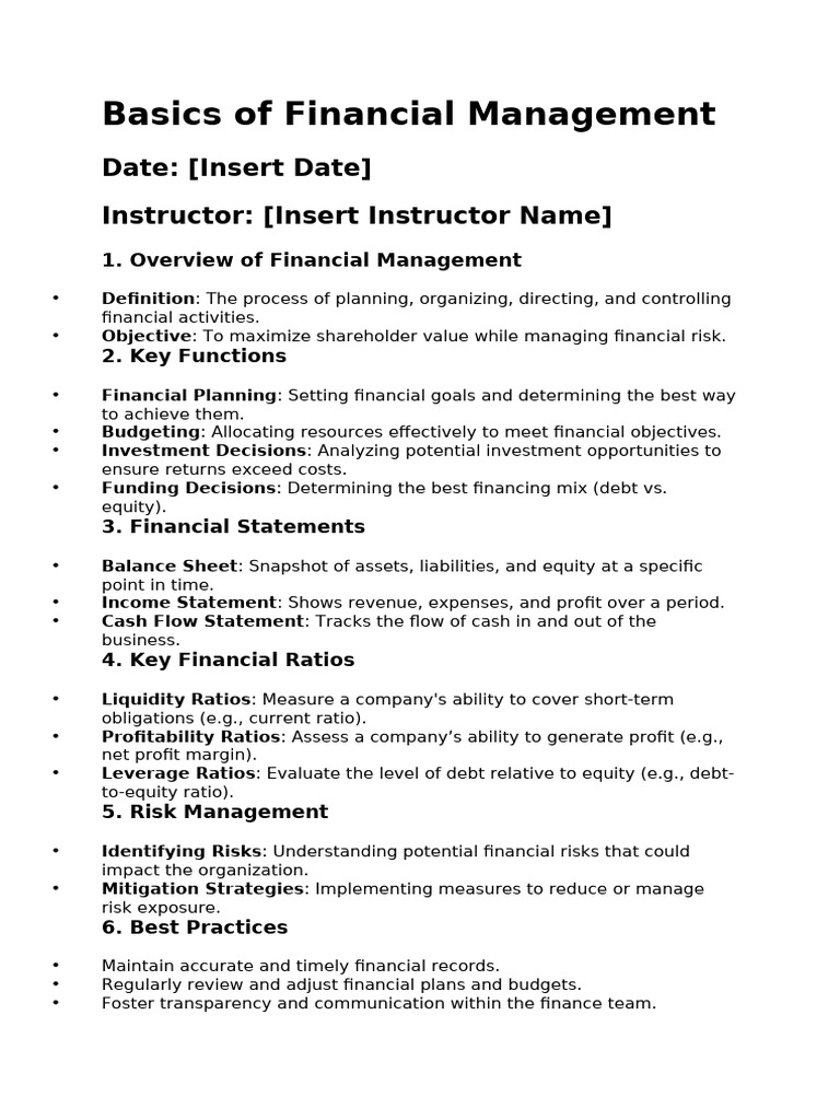 Financial | PDF