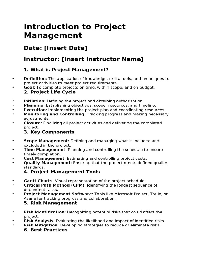 project mng | PDF