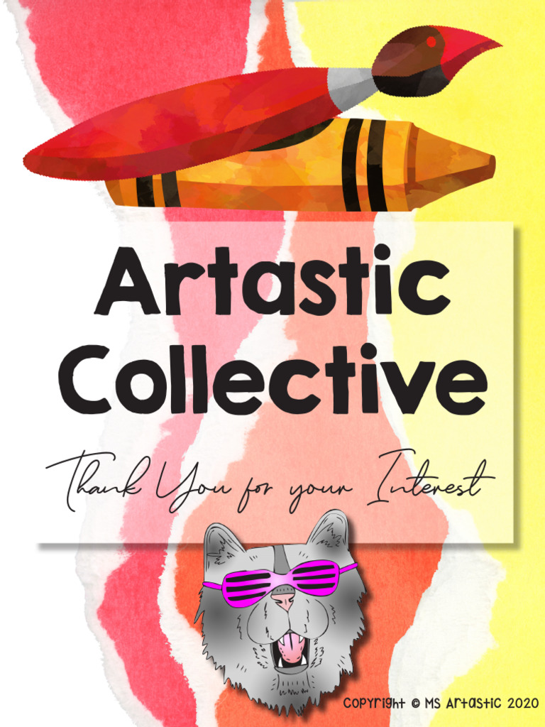 Elements of Art Posters Ms Artastic | PDF | Shape | Vision