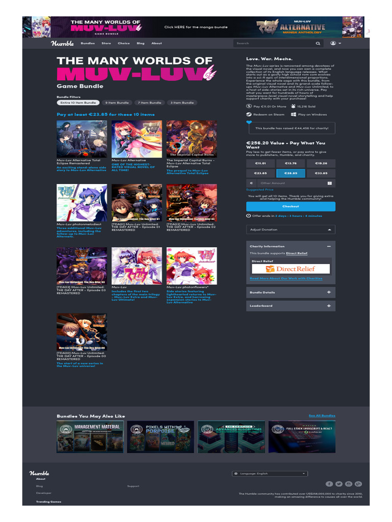 The Many Worlds of Muv-Luv (Pay What You Want and Help Charity) | PDF
