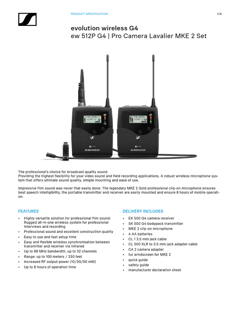 SP 1156 v2.0 Ew 512P G4 Product Specification en | PDF | Decibel ...