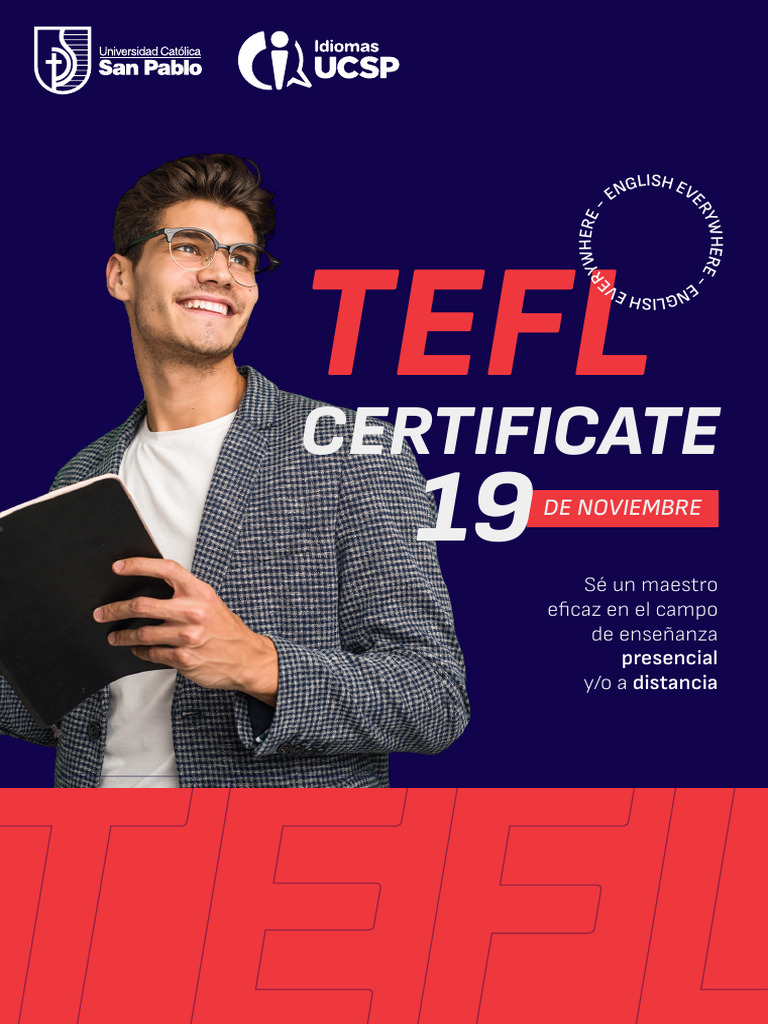 Brochure TEFL Certificate | PDF | English As A Second Or Foreign ...