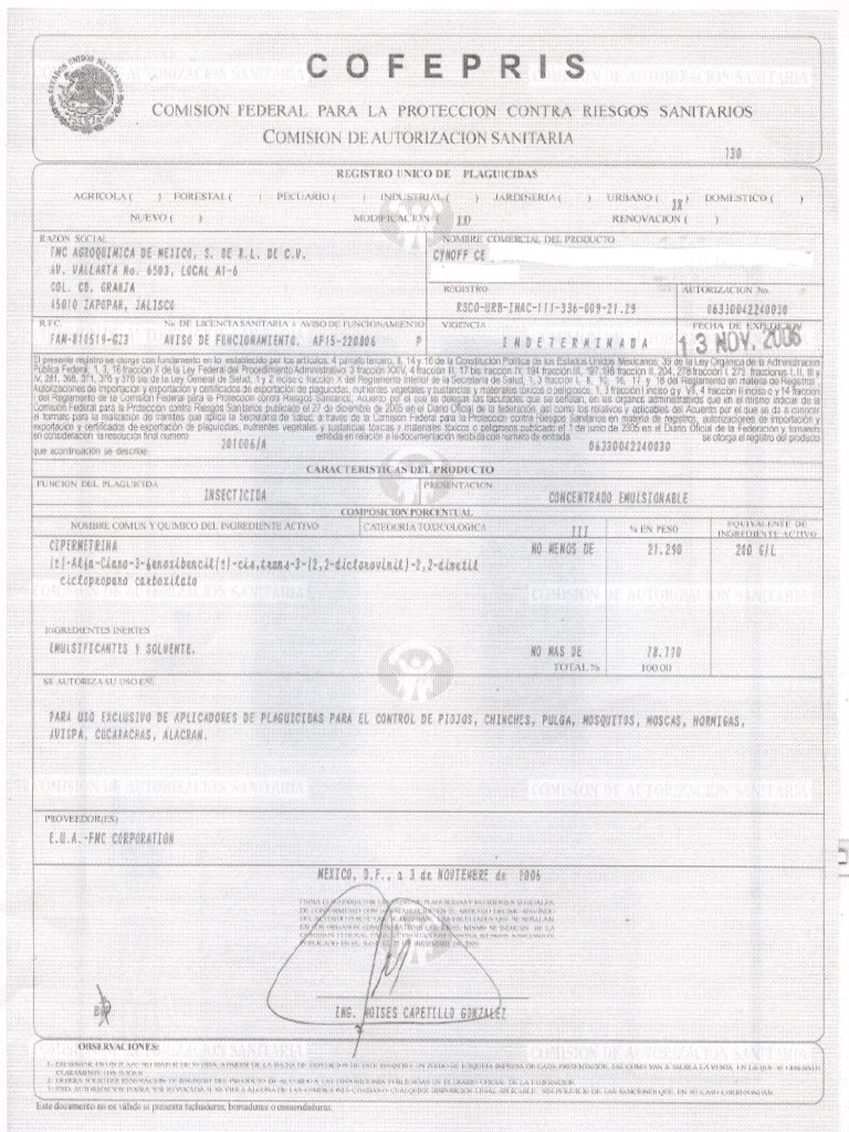 Cynoff Registro | PDF