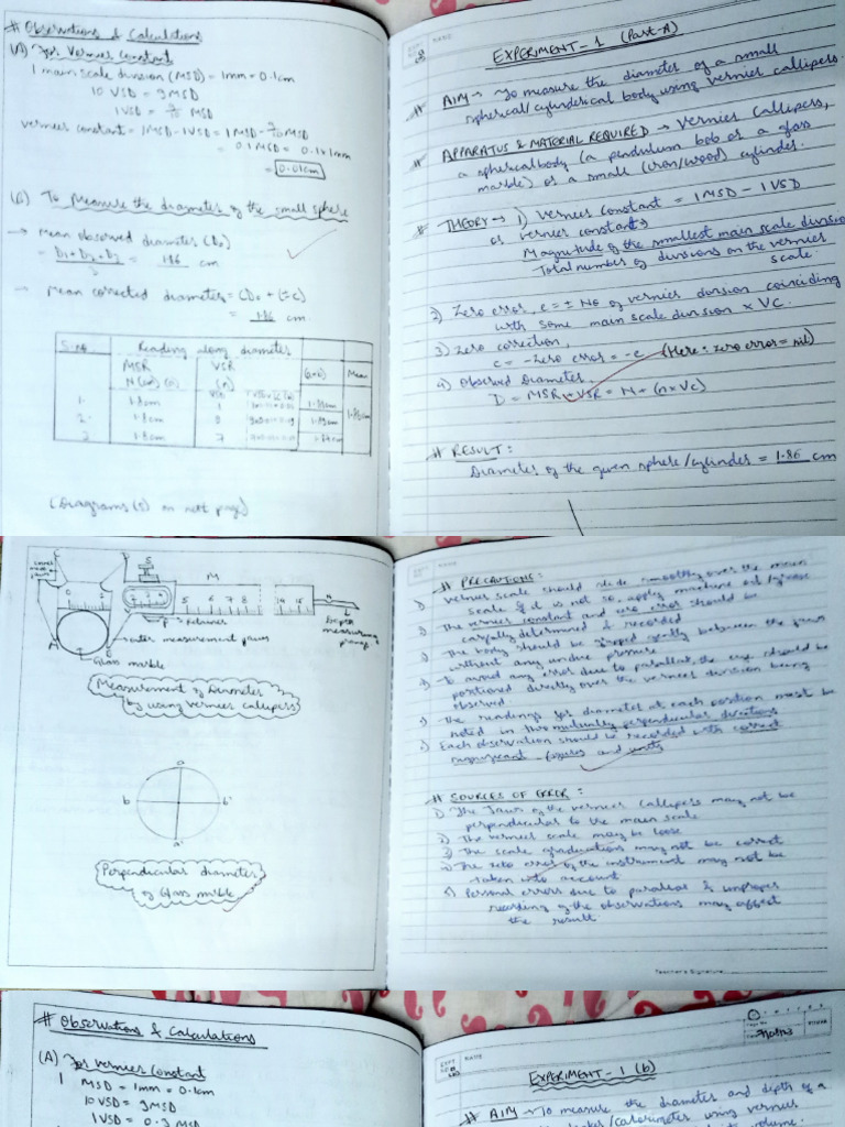 Physics Practicals | PDF