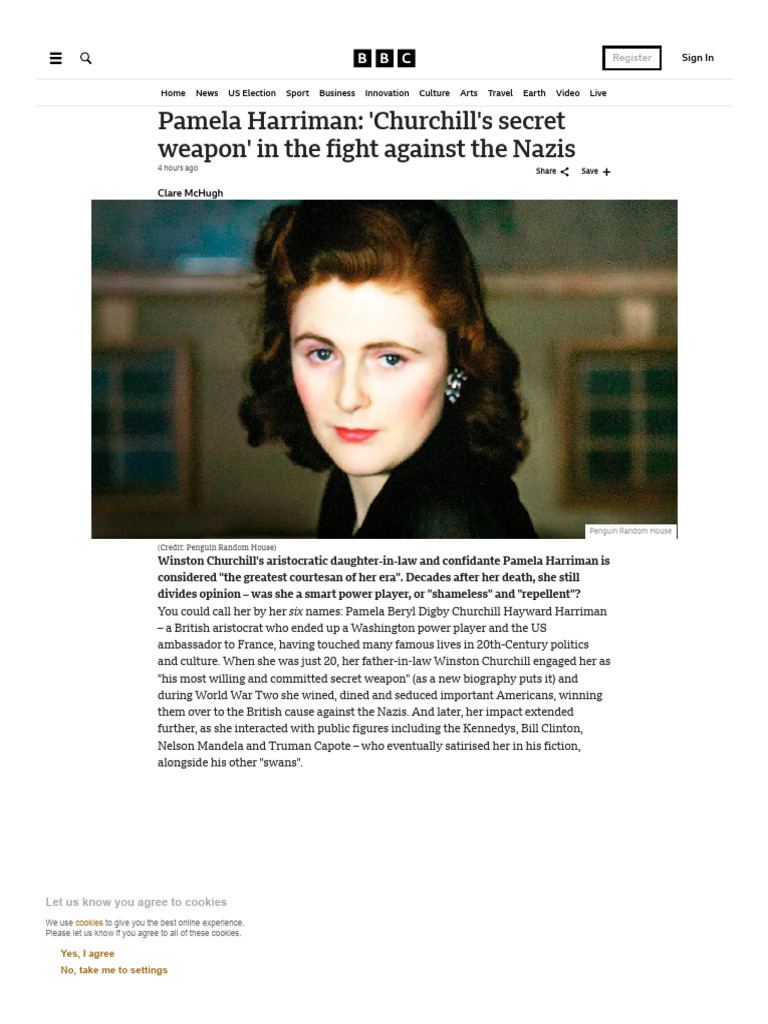 Pamela Harriman: Churchill's Secret Weapon | PDF