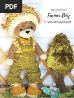 Conejos - Polushka Bunny Ourtfit Beige | PDF | Crochet | Yarn