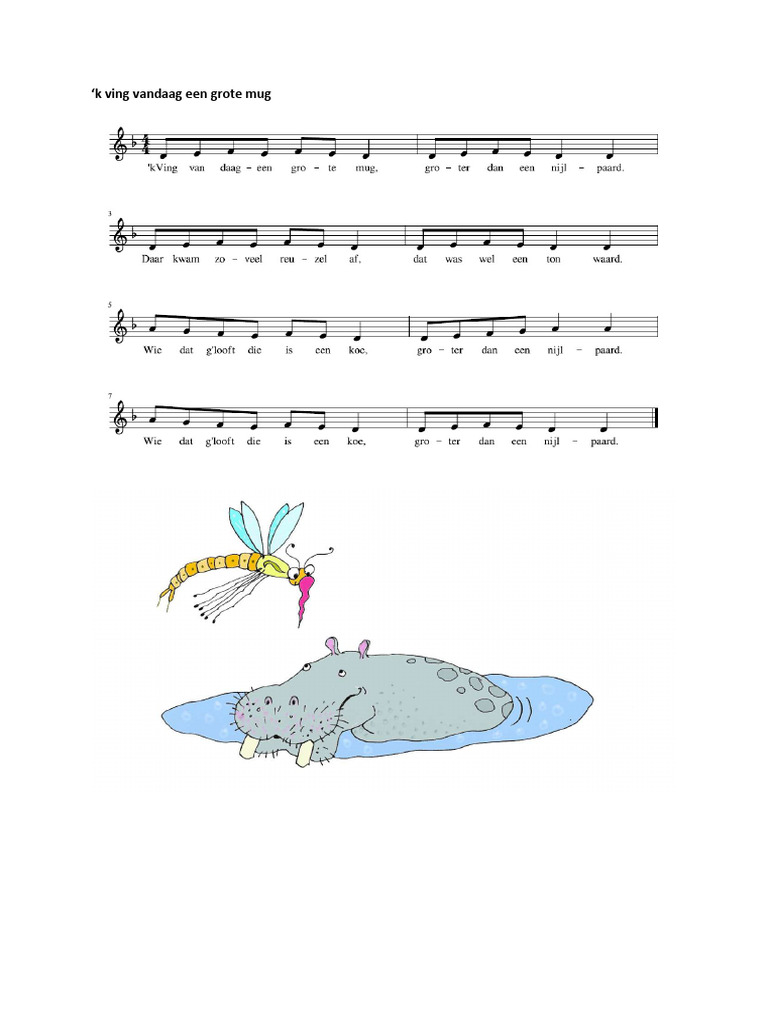 'K Ving Vandaag Een Grote Mug | PDF