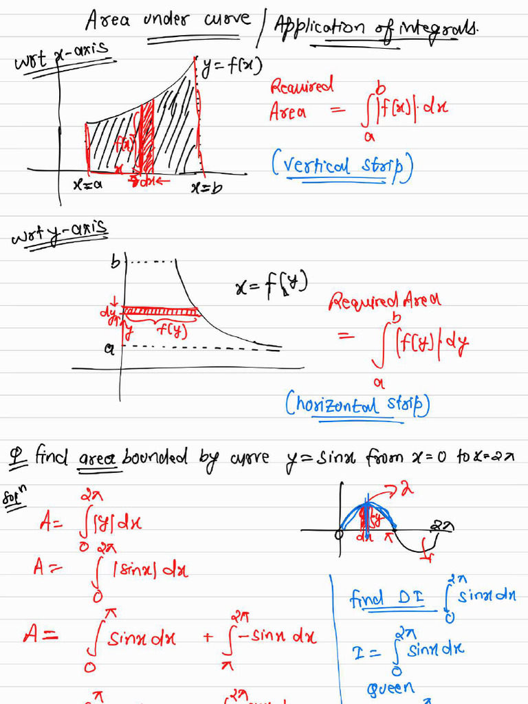 Area Under Curve - Compressed | PDF