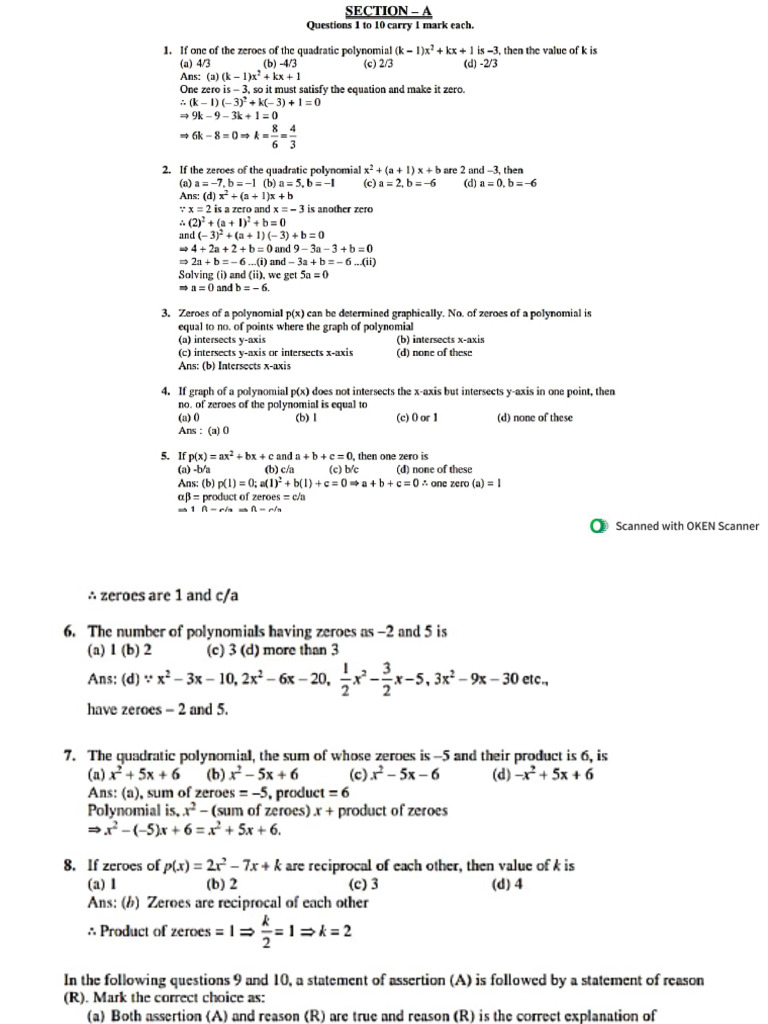 Worksheet - 2 Solutions | PDF